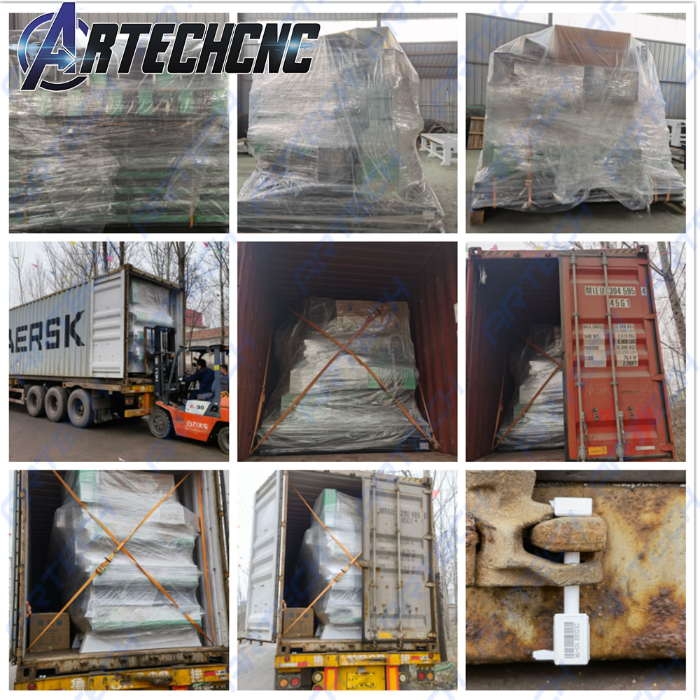 18-21sets CNC ROUTER 1325 are loaded into a 40ft HQ container to ...